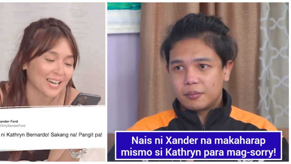 Xander Ford, nais na personal mag-sorry kay Kathryn: "Content lang po, bayad ako" - KAMI.COM.PH