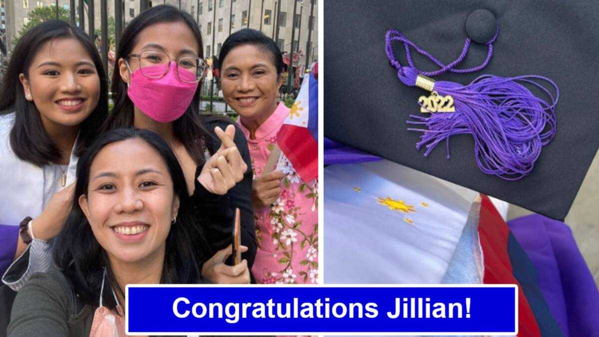 "Big day" ni Jillian Robredo, dumating na; VP Leni, Tricia at Aika ...