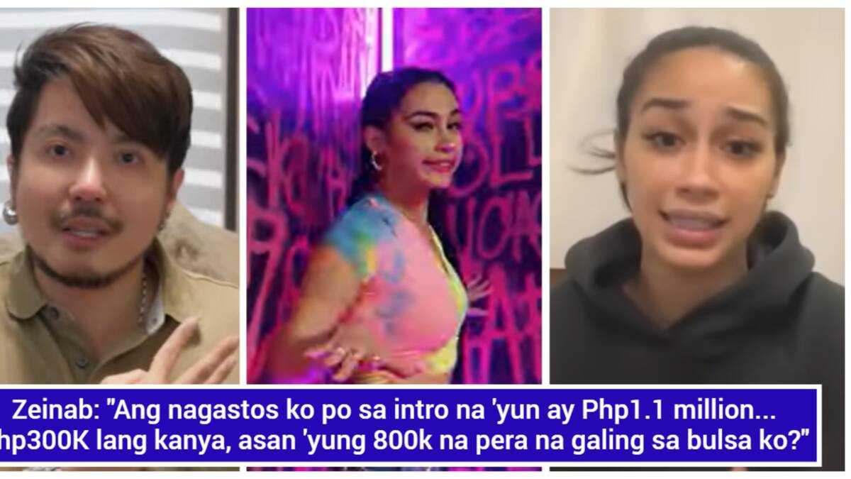 Zeinab, pinabulaanang kalahating milyong piso ang bigay ni Wilbert para sa kanyang YT intro ...