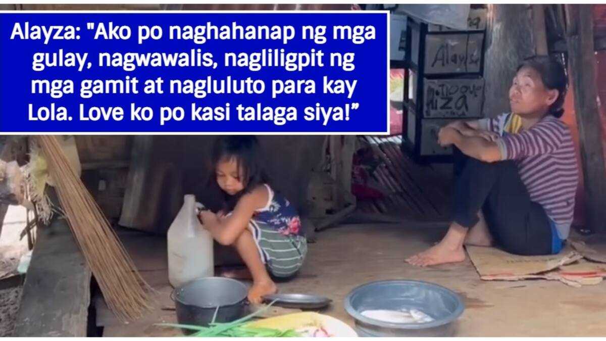 5-anyos na batang nag-aaruga sa lola na bulag, umantig sa puso ng netizens - KAMI.COM.PH