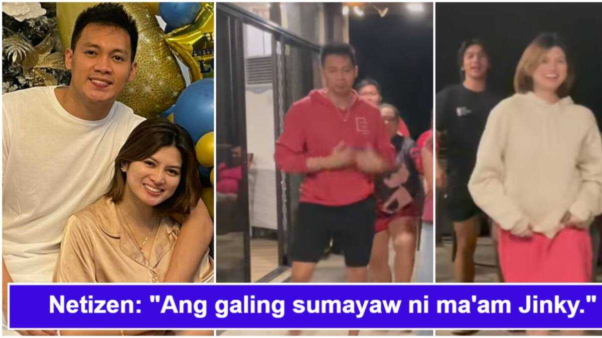 Scottie Thompson and wife Jinky Serrano do 'Ting Ting Tang Tang' dance challenge in viral video ...