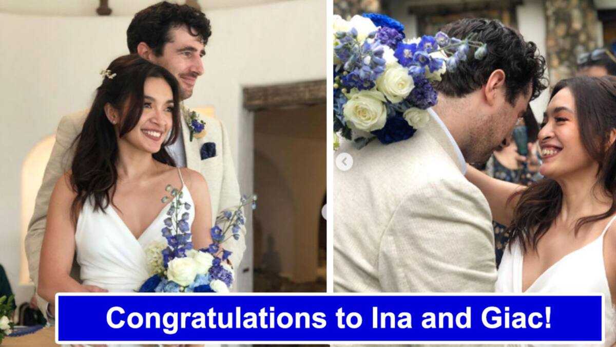 Ina Feleo ties the knot with her Italian fiancé Giacomo Gervasutti ...