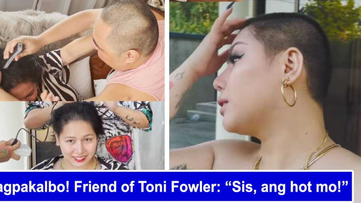 Toni Fowler, nagpakalbo nang wala sa oras; pero sabi ng friend, ang hot ...