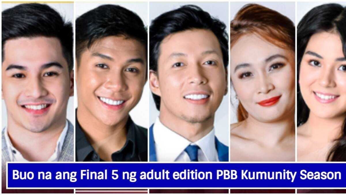 Final 5 ng PBB adult edition, buo na; Laziz at Raf ang pinakabagong ...