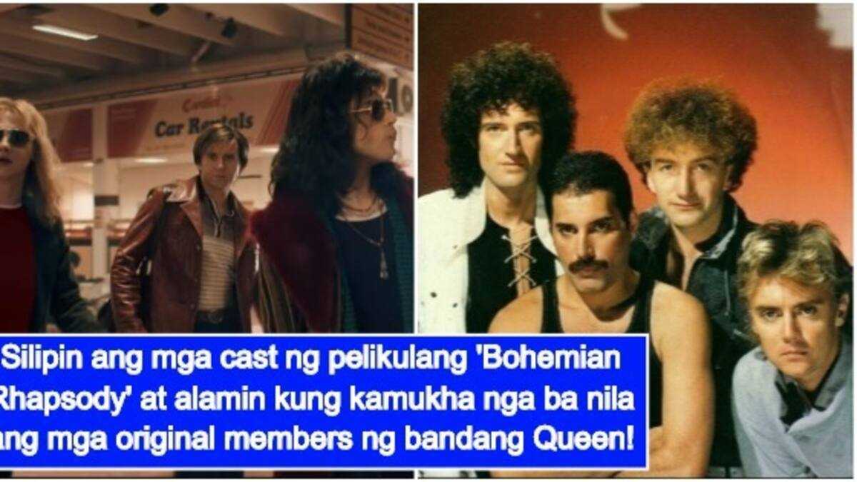 Bohemian Rhapsody cast and real people comparison - KAMI.COM.PH