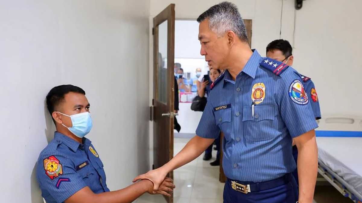 PNP Acting Chief visits injured cops after chaotic anti-corruption ...