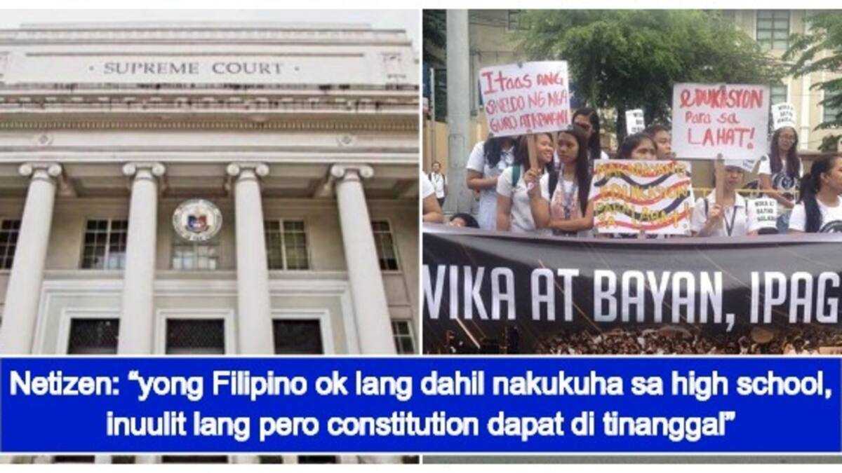 Mga Netizens Nagreact Sa Pagtanggal Umano Ng Filipino Subjects Sa ... Mga Netizens Nagreact Sa Pagtanggal Umano Ng Filipino Subjects Sa ...