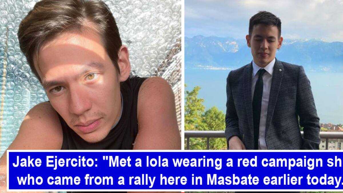 Jake Ejercito shares encounter with lola in Masbate: "Principles are ...