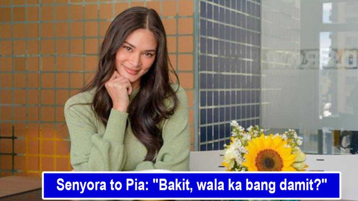 Pia Wurtzbach, tinanong ni Senyora: "Bakit wala ka bang damit?" - KAMI ...