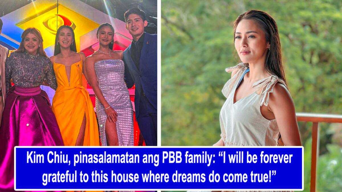 Kim Chiu, pinasalamatan ang PBB family: “I will be forever grateful to ...