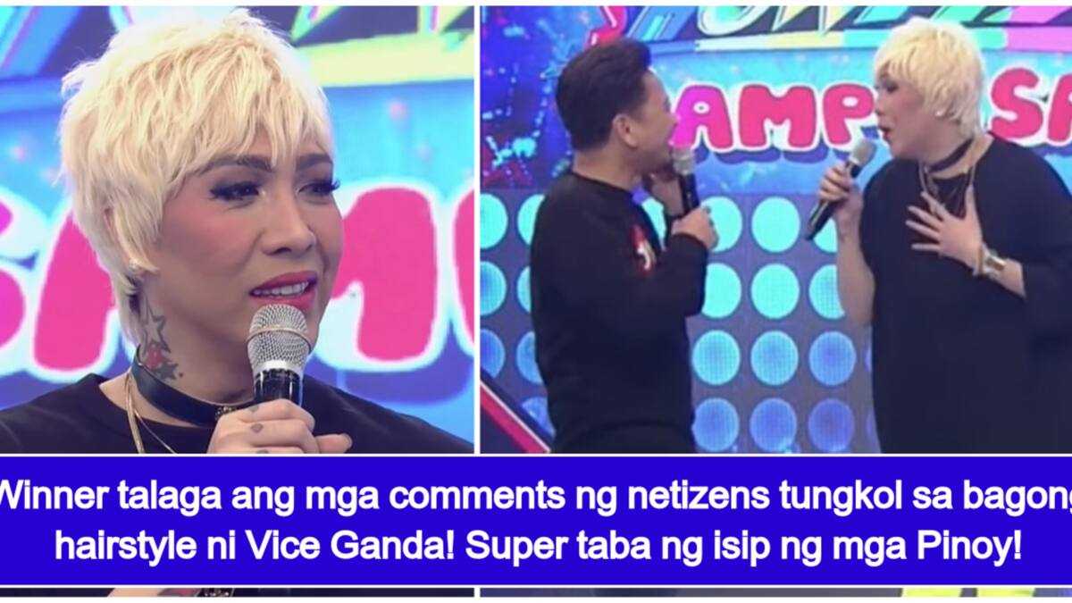 Vice Ganda’s new hairstyle elicits various reactions - KAMI.COM.PH