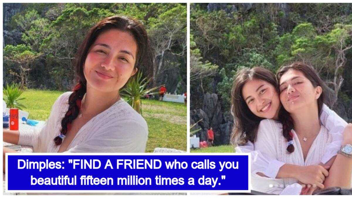 Dimples Romana thanks Charlie Dizon for her stunning photos in El Nido ...