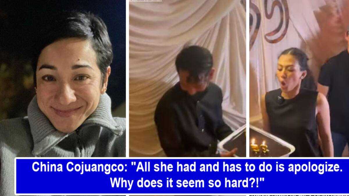 China Cojuangco, sa official statement ng mga Gonzaga ukol sa waiter ...