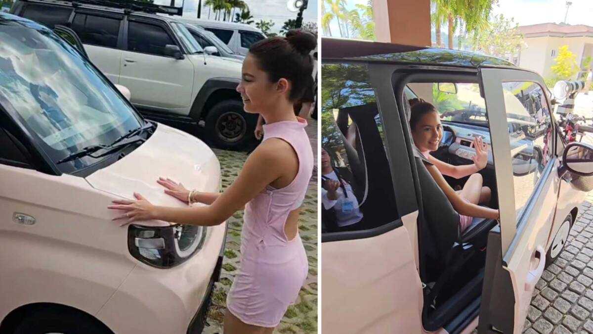 Video ng reaksyon ni Kendra Kramer sa first car niya, viral: “I love it ...