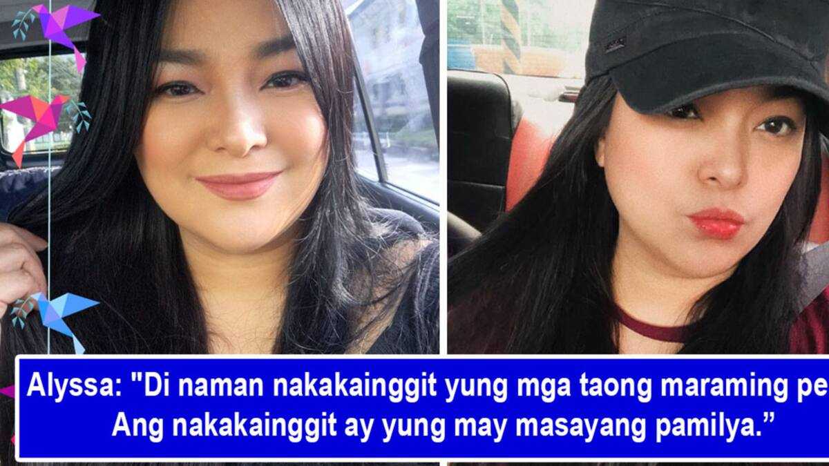 Alyssa Alvarez, di naiinggit sa maraming pera, kundi sa mayroong ...