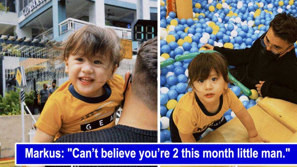 Markus Paterson, nag-bonding kasama si Jude, ang anak nila ni Janella ...