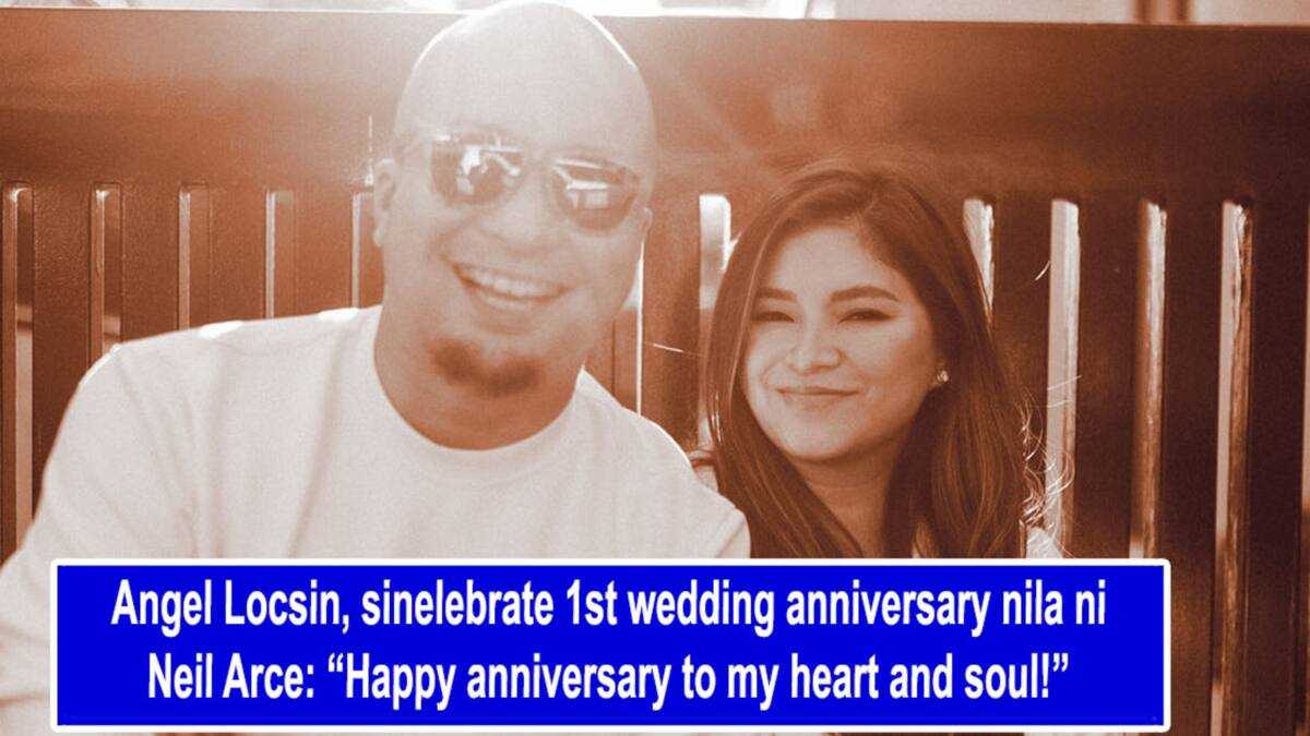 Angel Locsin, sinelebrate 1st wedding anniversary nila ni Neil Arce ...