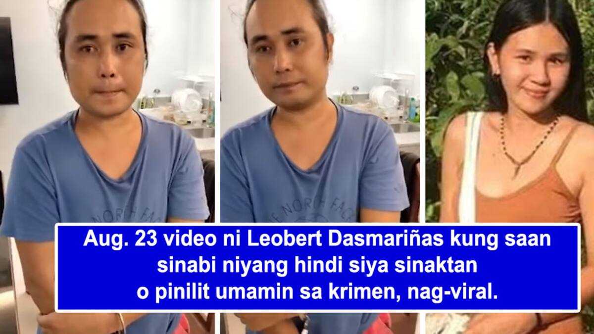 Video ni Leobert Dasmariñas kung saan sinabi niyang di sya pinilit ...