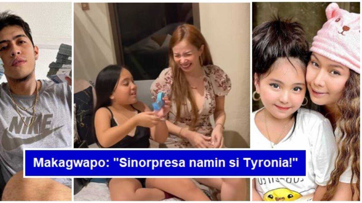 Anak ni Toni Fowler na si Tyronia, tuwang-tuwa sa gifts ni Makagwapo - KAMI.COM.PH