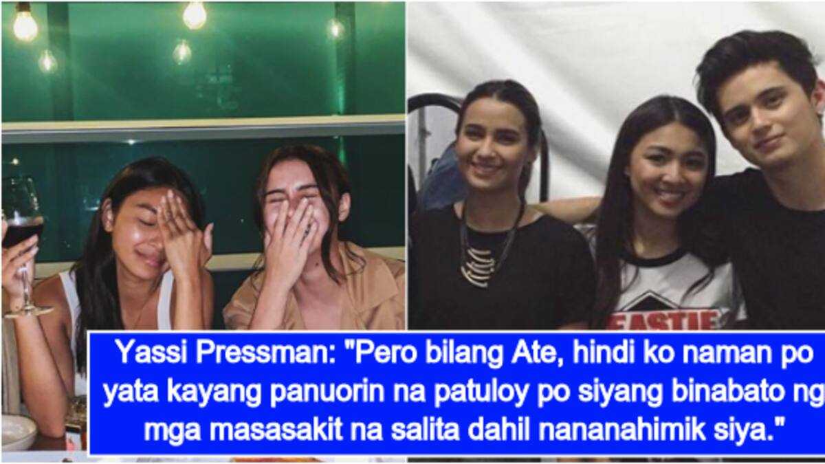 Yassi Pressman defends sister Issa from being dragged into James-Nadine ...