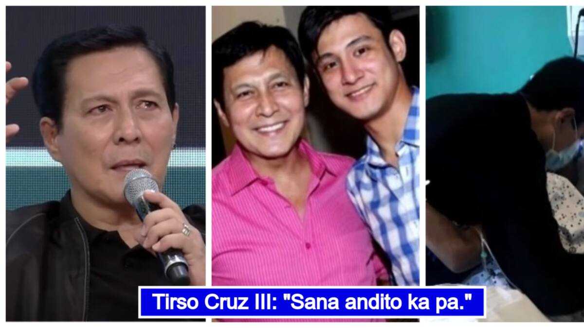 Tirso Cruz III discusses how painful it is for a parent to lose a child ...