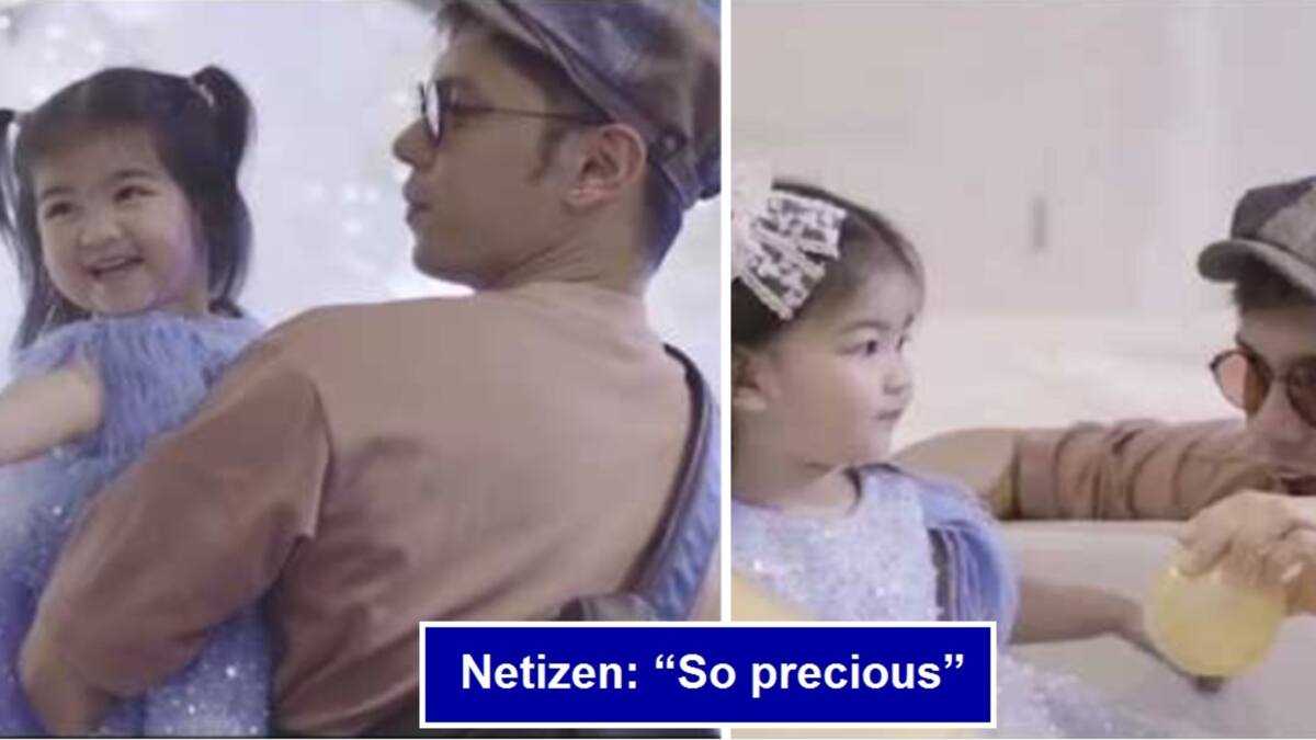 Carlo Aquino’s touching video with daughter Enola Mithi warms netizens ...