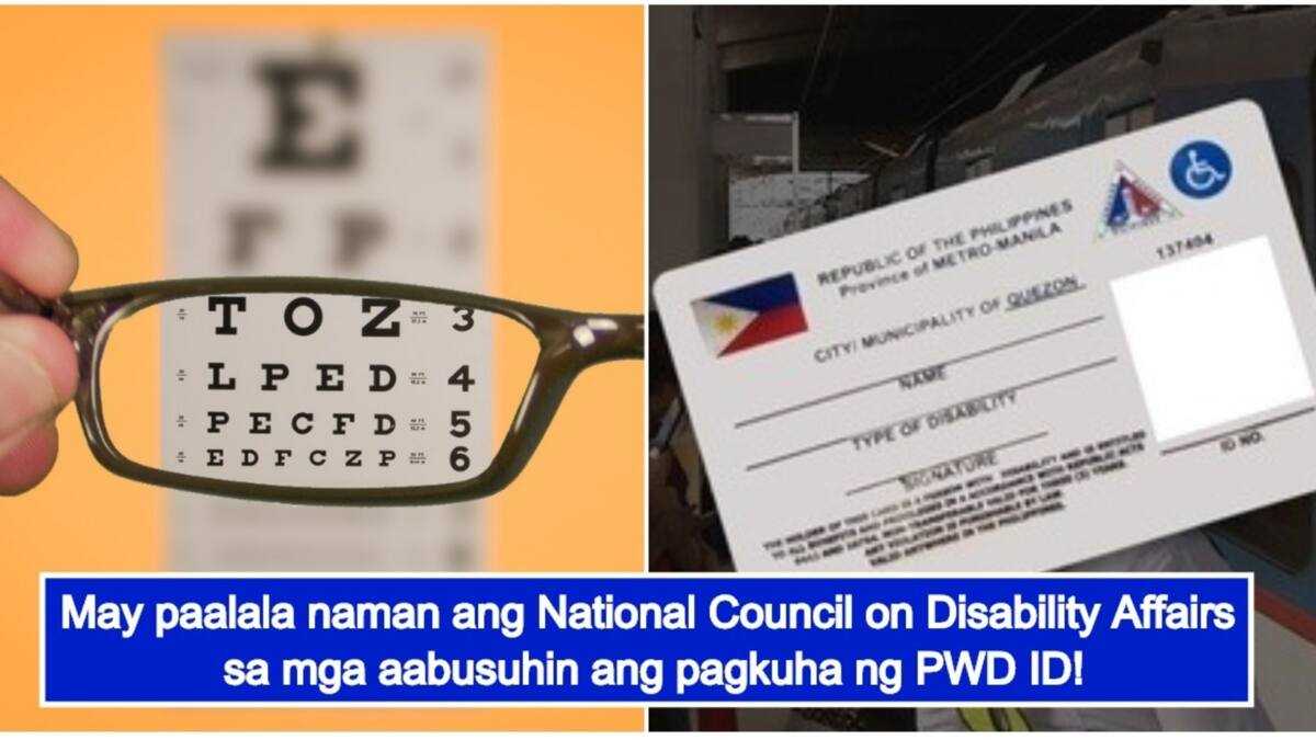 Heads up! People with poor eyesight can apply for PWD ID - KAMI.COM.PH