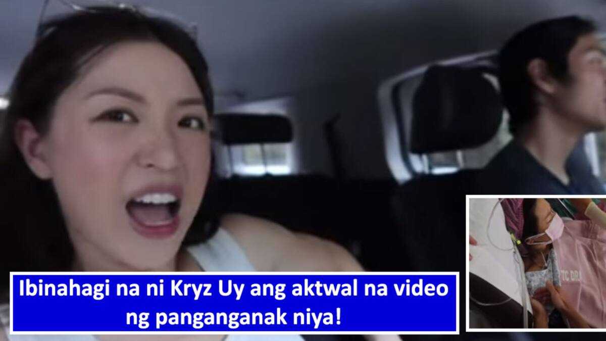 Kryz Uy shares actual footage when she gave birth to son - KAMI.COM.PH