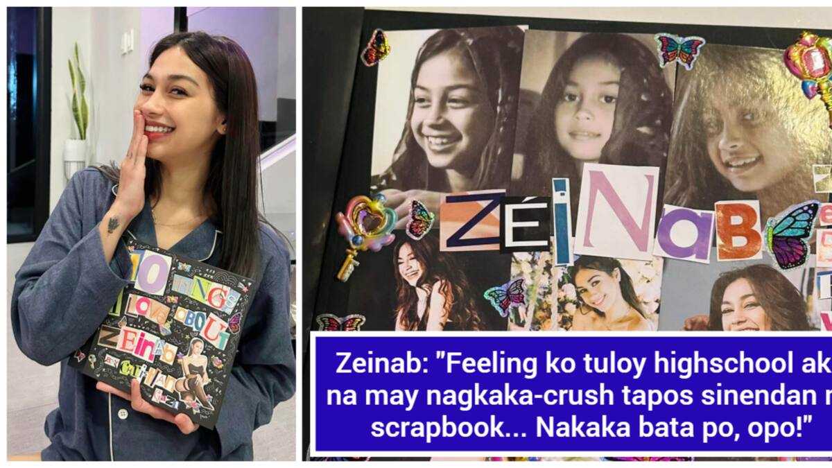 Zeinab, ibinida ang scrapbook na bigay ni Xian Gaza: "Salamat mahal kong Gaza" - KAMI.COM.PH