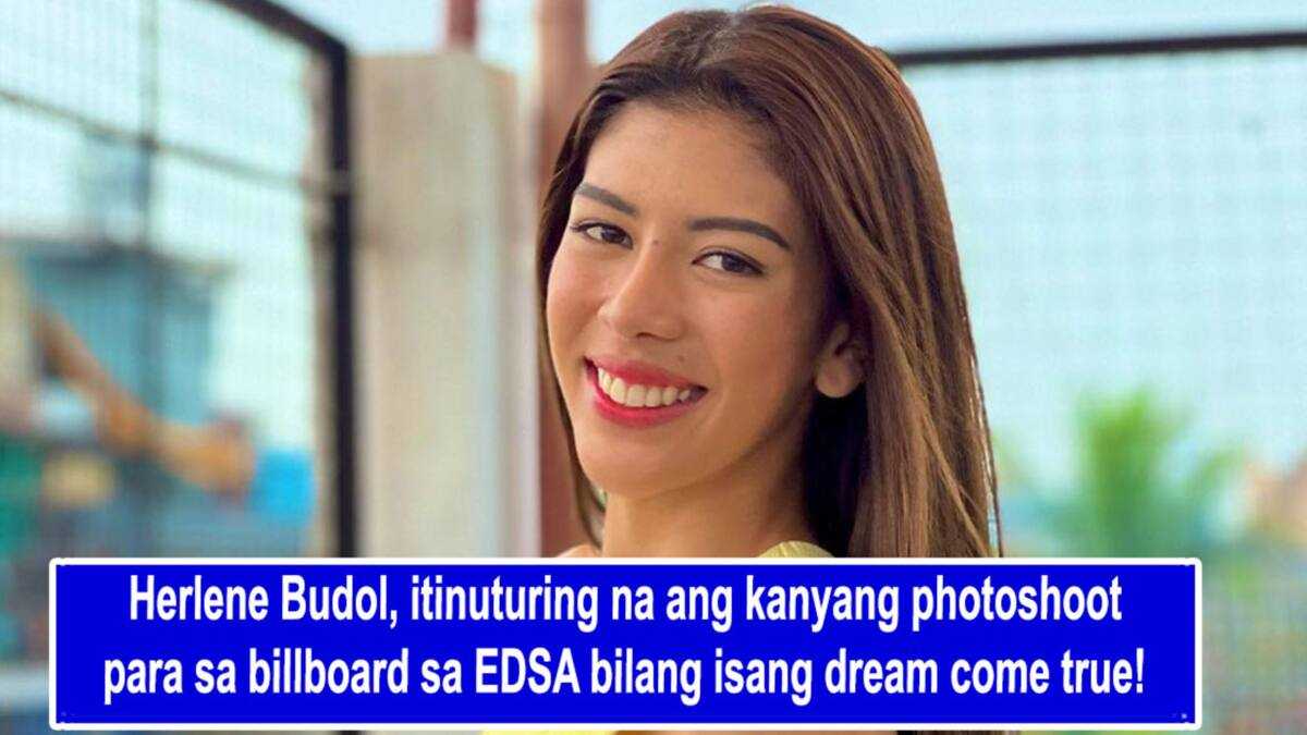 Herlene Budol sa photoshoot para sa billboard sa EDSA: "dream come true ...