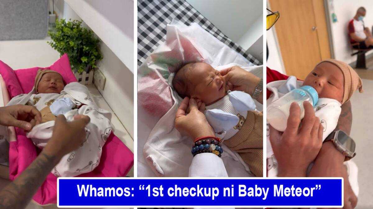 Video ng first checkup ni Baby Meteor sa kanyang pediatrician, viral ...