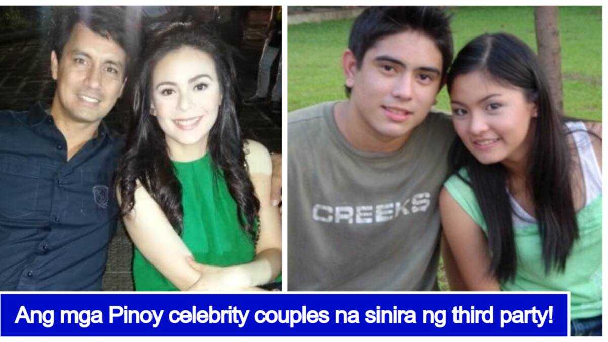 6 Filipino celebrity couples that broke up due to a third party - KAMI ...
