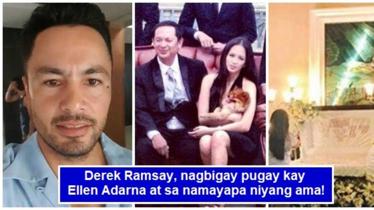 Derek Ramsay greets Ellen Adarna and her late father on their birthday ...