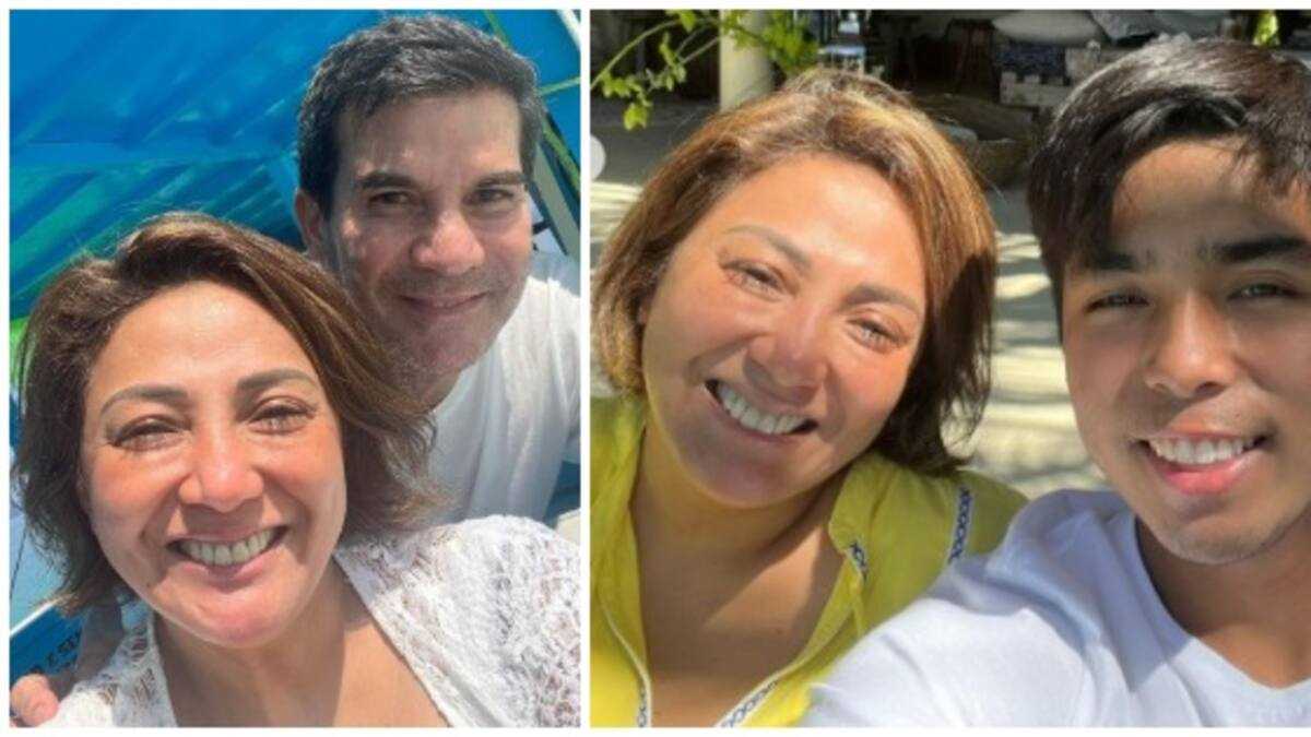 Edu Manzano goes to Palawan with Cherry Pie Picache & her son Nio Tria ...