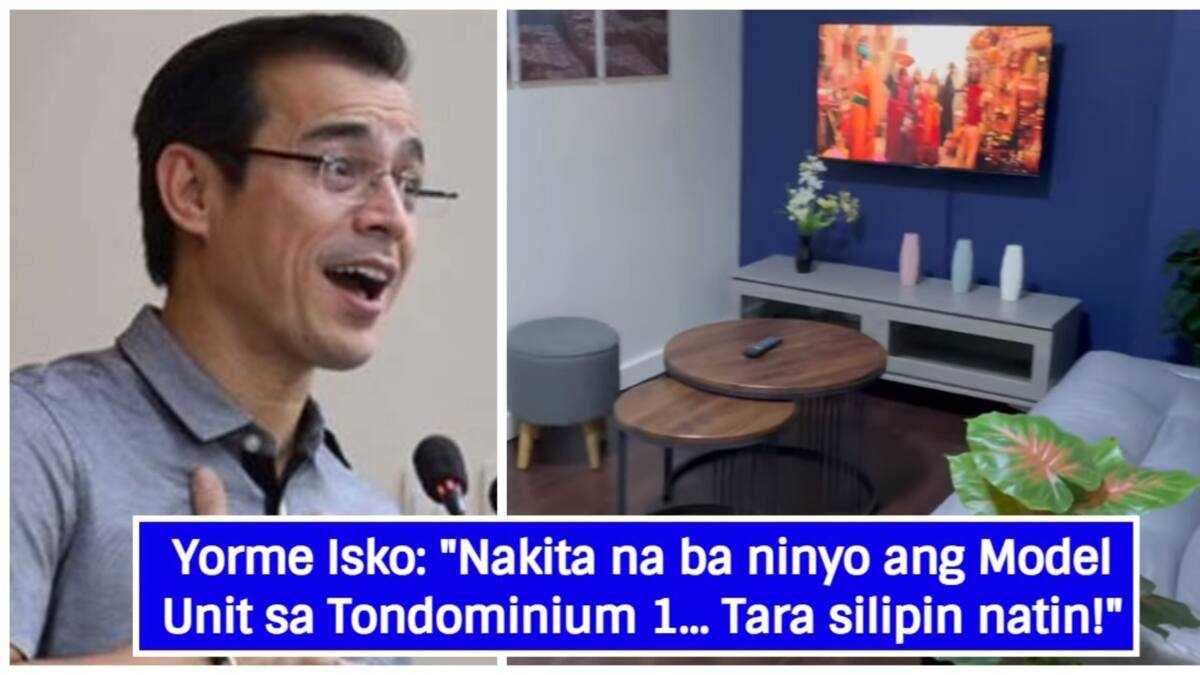 Mayor Isko, ibinida ang model unit ng ipinatatayong 'Tondominium ...
