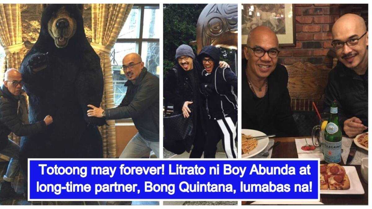 Rare pictures of Boy Abunda and long-time partner, Bong Quintana, are ...