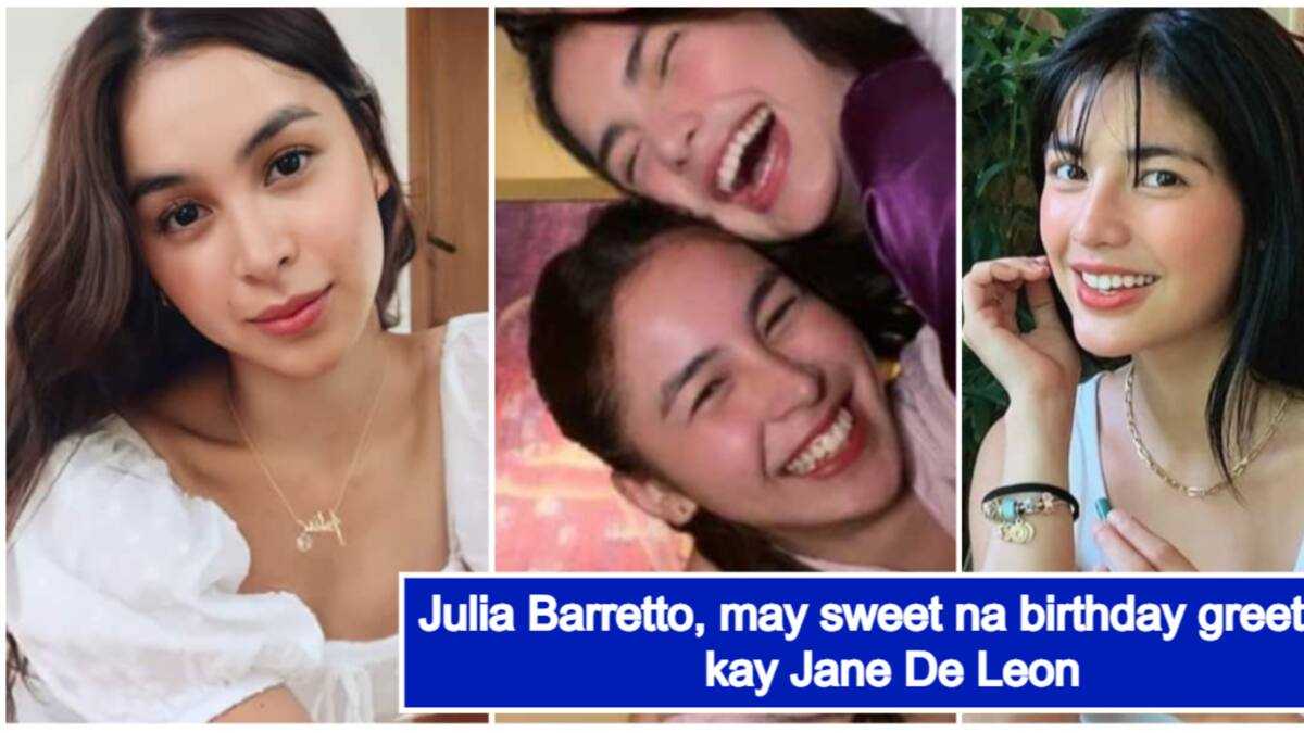Julia Barretto posts sweet birthday greeting for Jane De Leon - KAMI.COM.PH
