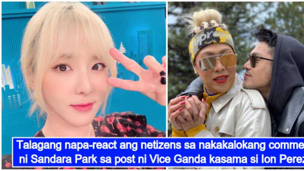 Sandara Park's candid comment on Vice Ganda's post with Ion Perez elicits reactions from ...