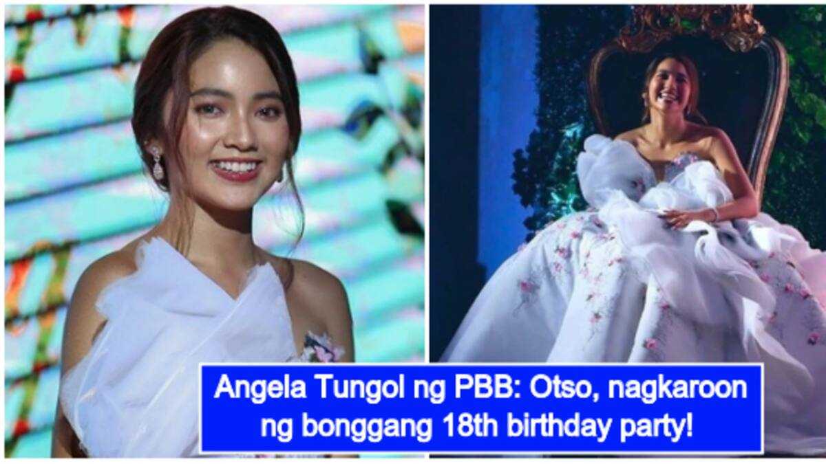 PBB: Otso ex-teen housemate Angela Tungol celebrates 18th birthday with ...