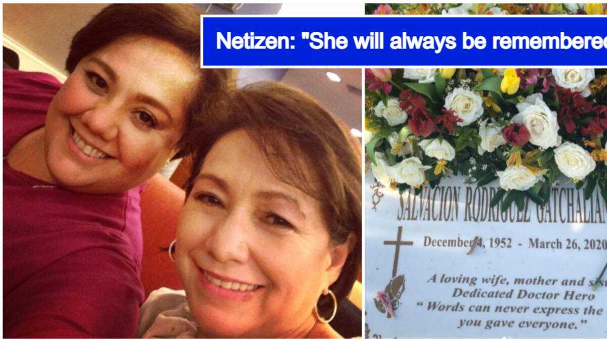 Ruby Rodriguez remembers sister Dr. Sally Gatchalian on 1st death ...