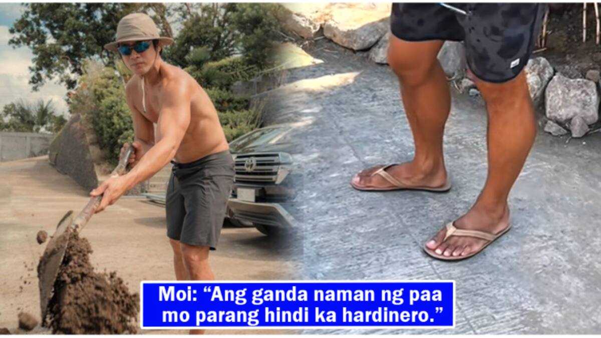 Moi Bien, pinagdiskitahan ang paa ni Piolo Pascual sa kanyang vlog - KAMI.COM.PH