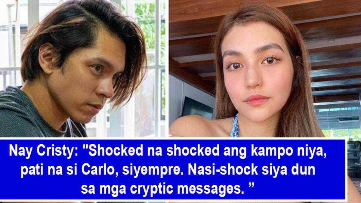 Carlo Aquino, na-shock umano sa cryptic messages na pinakawalan ni Trina Candaza sa socmed, ani ...