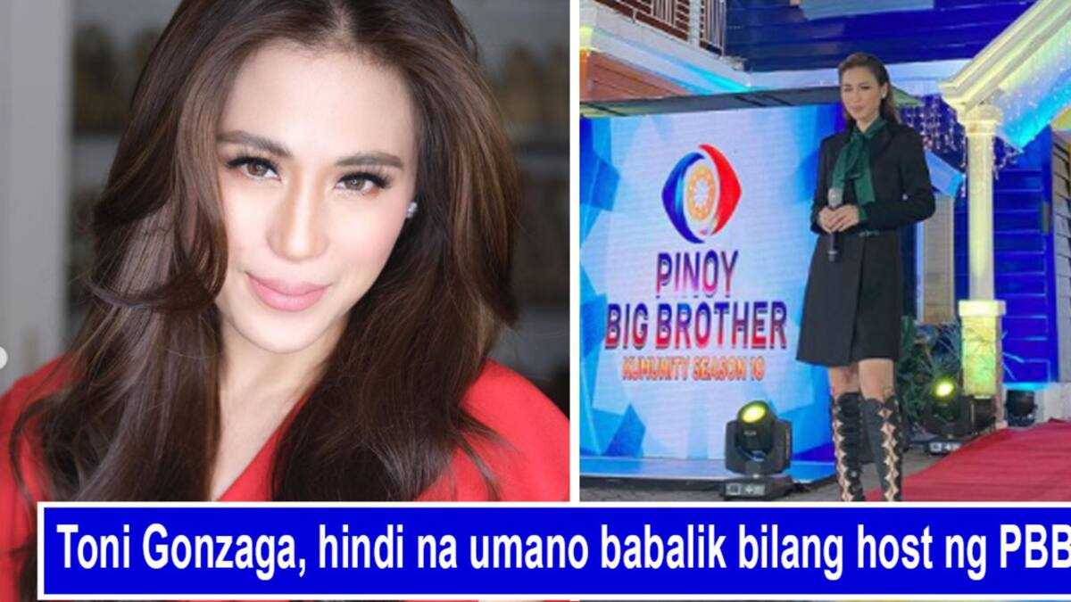Toni Gonzaga, hindi na babalik bilang host ng "Pinoy Big Brother ...