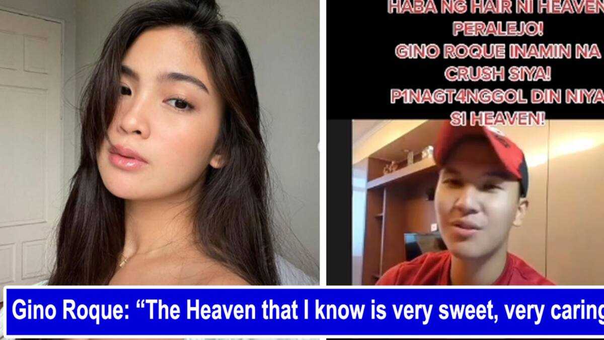 Gino Roque, crush si Heaven Peralejo, dinepensahan pa ang aktres laban sa mga bashers - KAMI.COM.PH