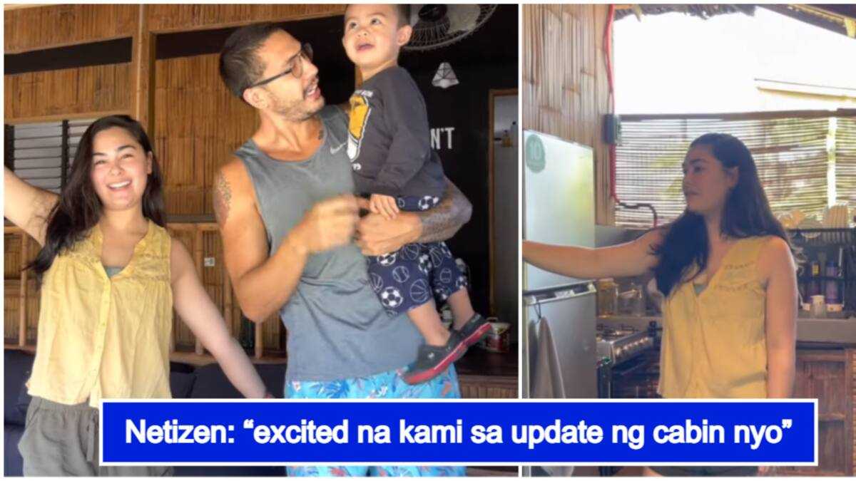 Gwen Zamora, David Semerad gives epic tour of their provincial cabin ...