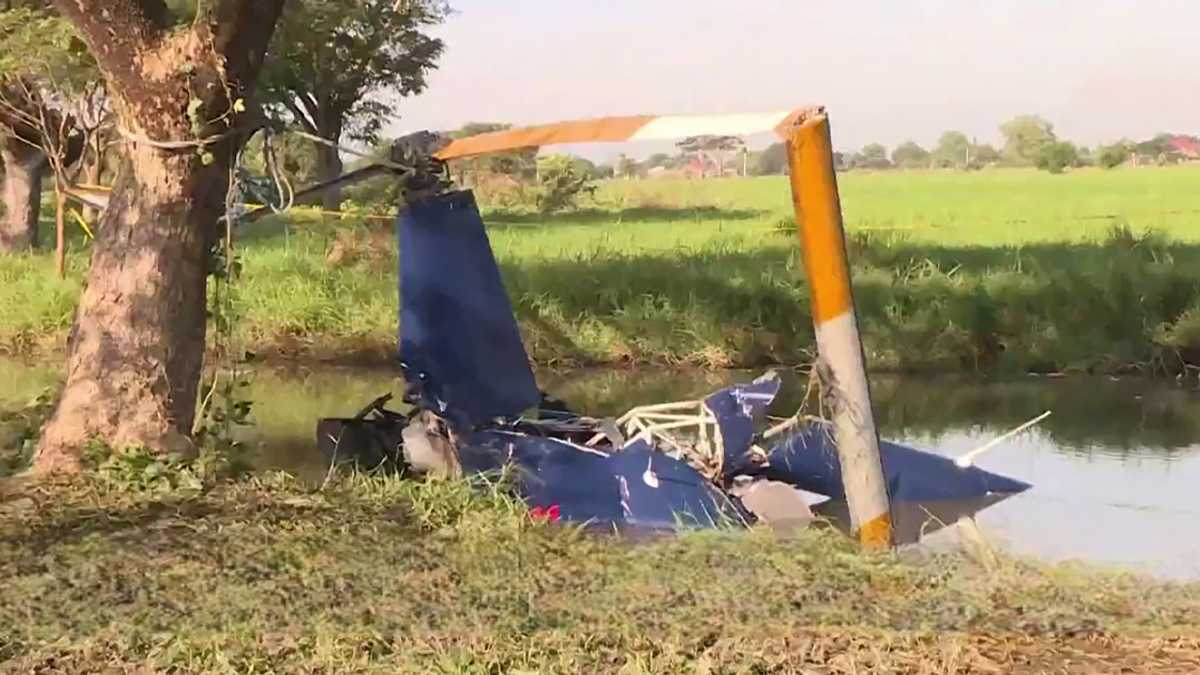 Babaeng piloto, patay, matapos bumagsak helicopter na dala; Sen. Bato ...