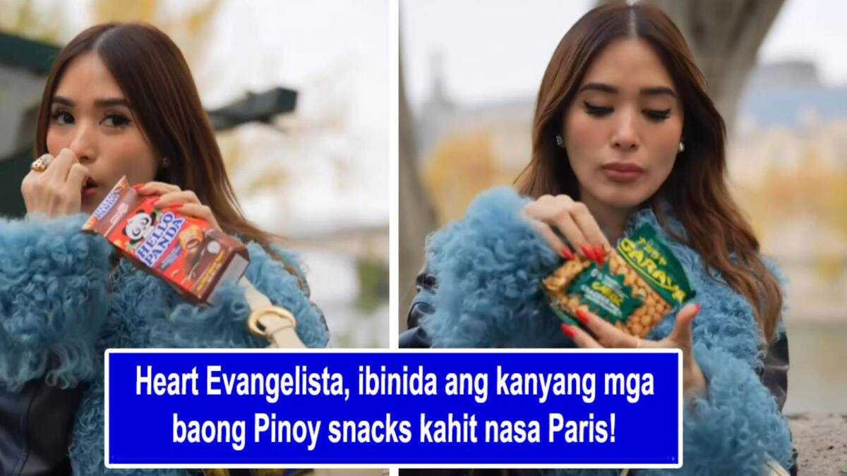 Heart Evangelista, ibinida ang kanyang mga baong Pinoy snacks kahit ...