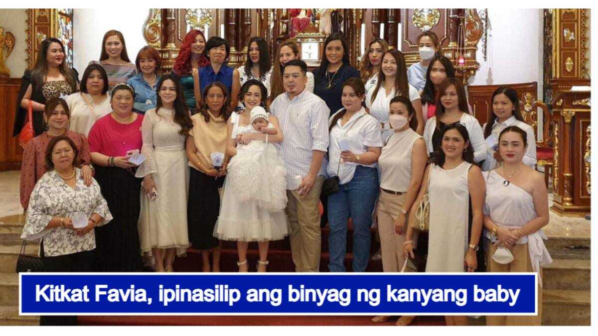Kitkat Favia’s daughter Uno Asher gets baptized; comedienne shares ...