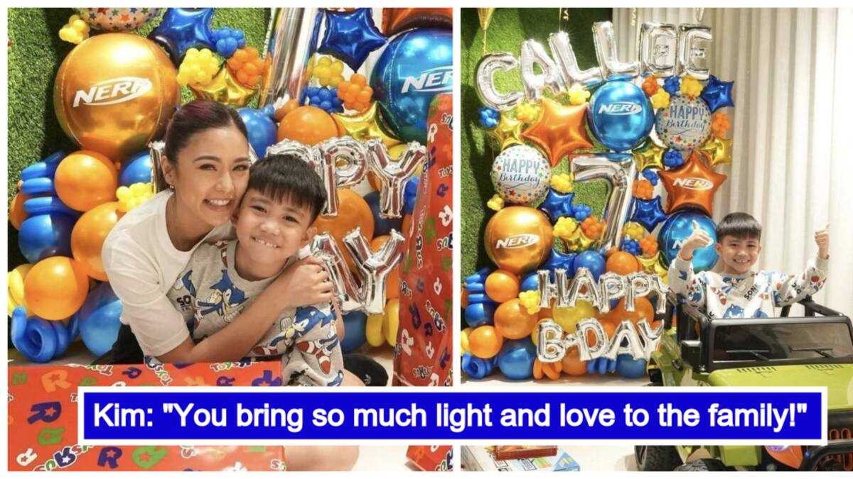 Kim Chiu shows a glimpse of Callee's fun 7th birthday party with the ...
