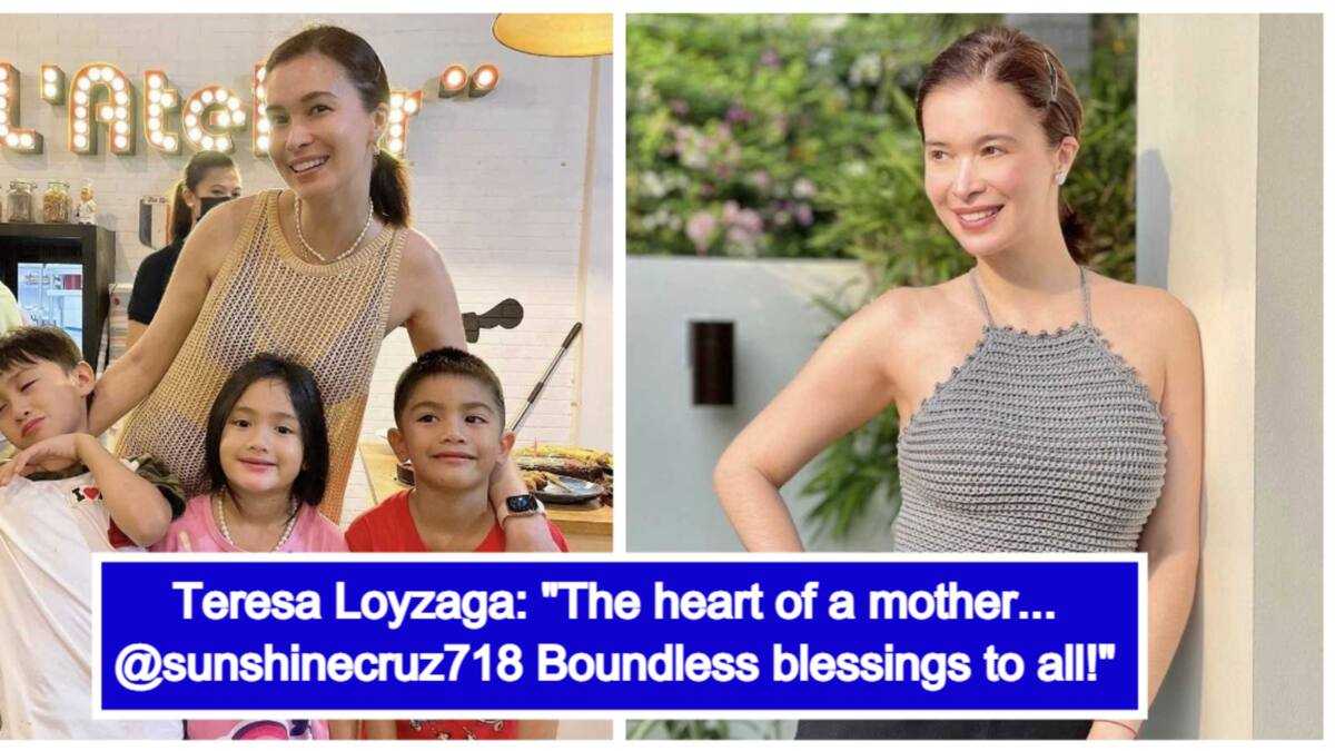 Sunshine Cruz on meeting Cesar Montano's kids with Kath Angeles: "So ...